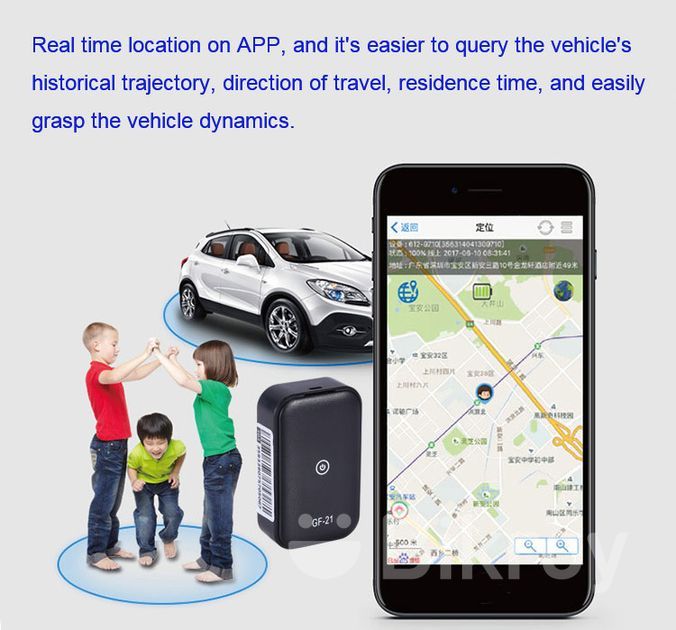 New GF21 Min GPS Real Time Car Locator Tracker Magnetic Tracking Device ...