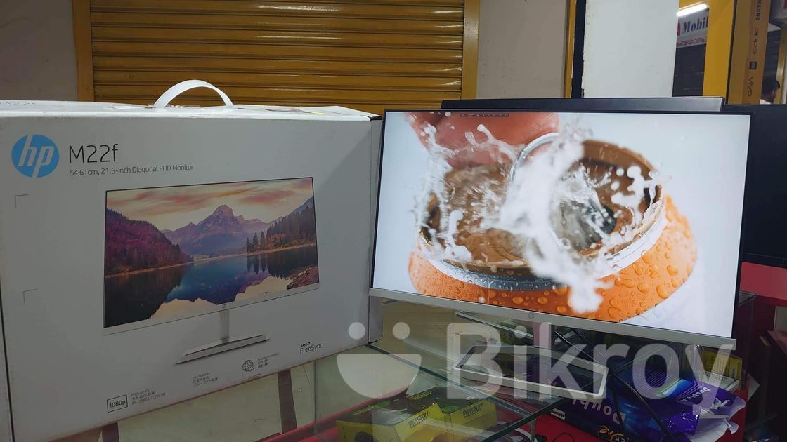 New Hp m22f ips boderless monitor fresh condition সেরা দামে সবসময় for ...