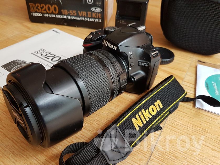 Nikon D3200 (24MP/Microphone)with Master Zoom Lens for Sale in Banglamotor | Bikroy