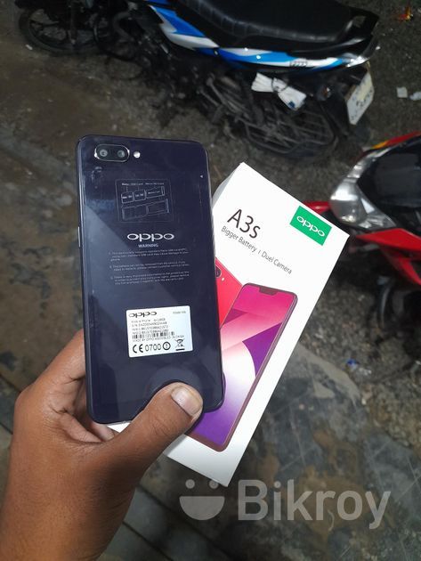 OPPO A3s 6/128GB Full Box (Used) for Sale in Jashore | Bikroy