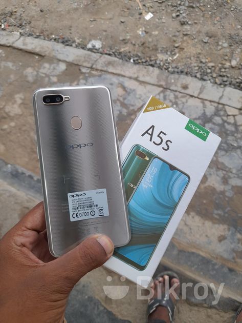 OPPO A5s 6/128GB Snapdragon (Used) for Sale in Jashore | Bikroy
