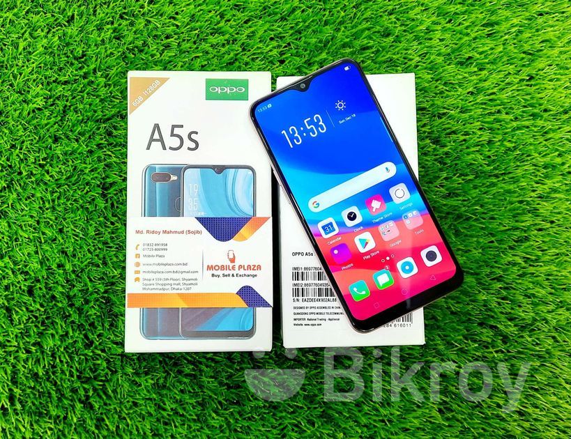 OPPO A5s 6 GB RAM 128 ROM (New) for Sale in Jatrabari | Bikroy