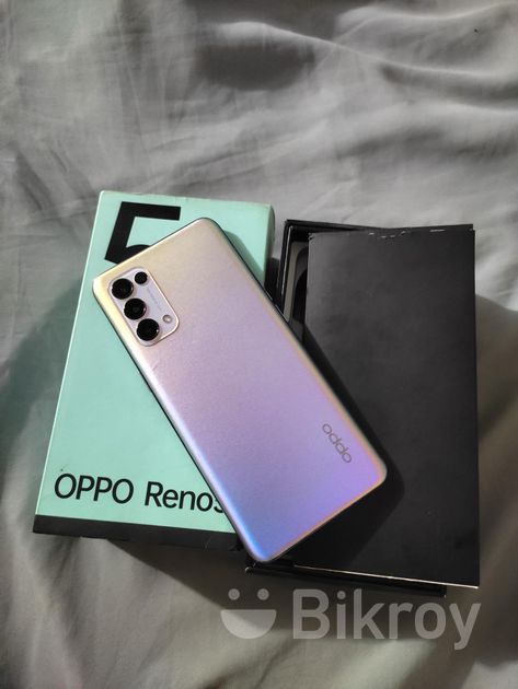 OPPO Reno 5 8+8/128 GB Full box (Used) for Sale in Jatrabari | Bikroy