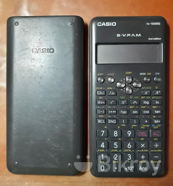 Original Casio fx-100MS calculator 2nd edition (full fresh) for Sale in ...