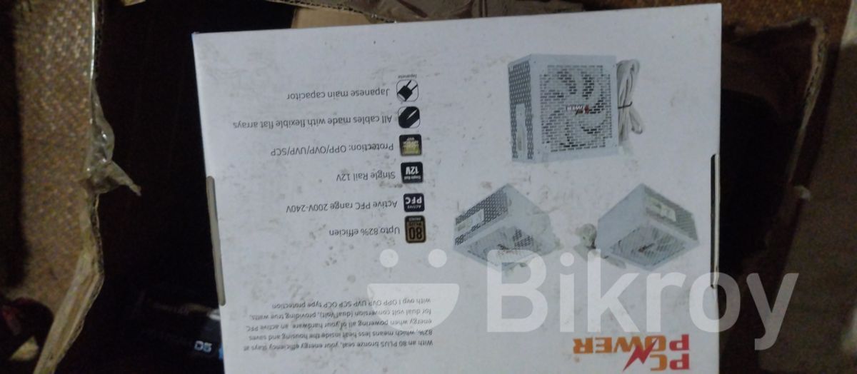Pc Power 650w 80+ Bronze Gaming Supply for Sale in Naogaon | Bikroy