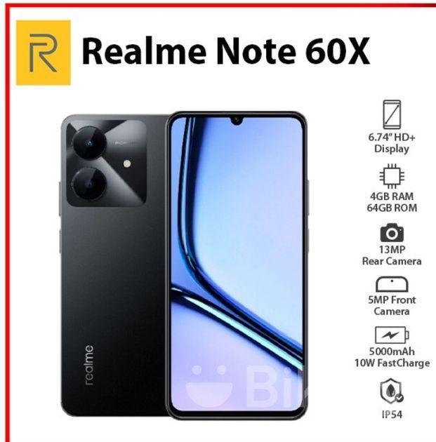 Realme Note 60 x (New) for Sale in Mirpur | Bikroy