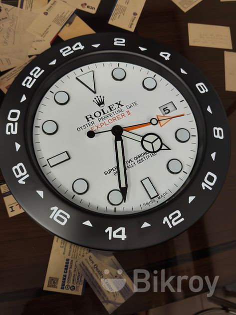 Rolex Watch Wall Clock Premium Quality Casio Fossil Patek Omega Citizen ...
