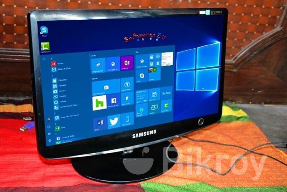Samsung 19 Inch Monitor //one Mark for Sale in Nattullabad | Bikroy