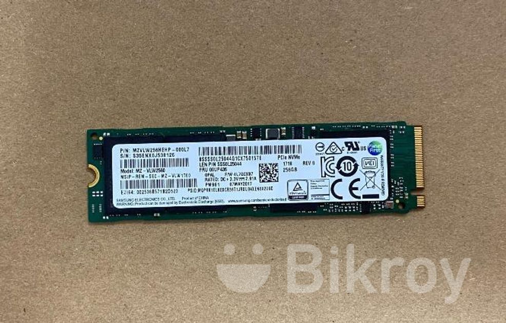 Samsung 256gb M.2 NVMe SSD for Sale in Habiganj | Bikroy