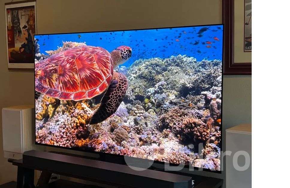 Samsung 32"Smart 4K Used 1 Month Android Wifi QLED TV SLIM Model 2025 ...