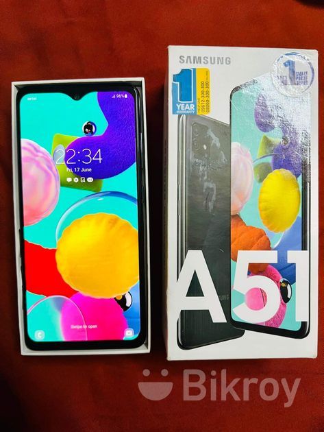 Samsung Galaxy A51 6/128 GB Full box (Used) in Uttara | Bikroy.com