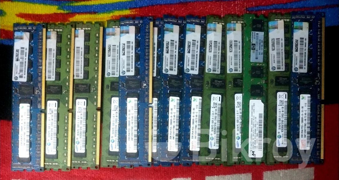 Server Ram 2gb Ddr3 for Sale in New Market | Bikroy