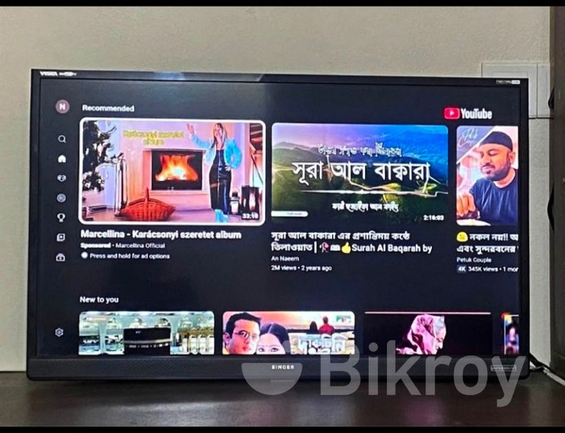 Singer 43" Android Led Tv for Sale in Gazipur | Bikroy