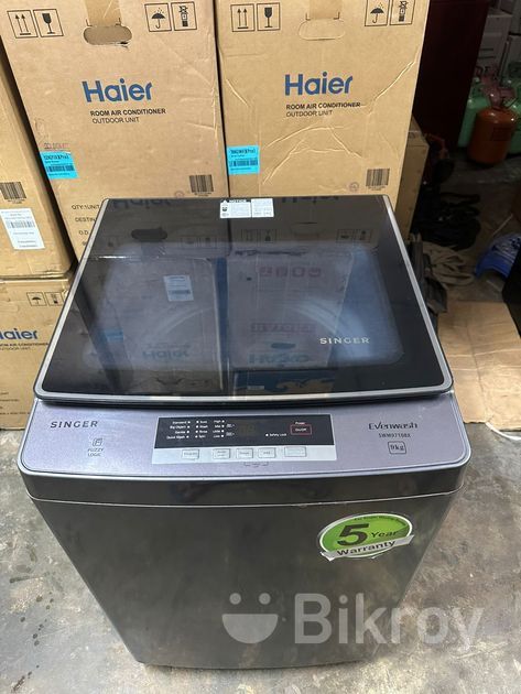 Singer 9Kg Top loader washing Machine বিক্রি in উত্তরা | Bikroy