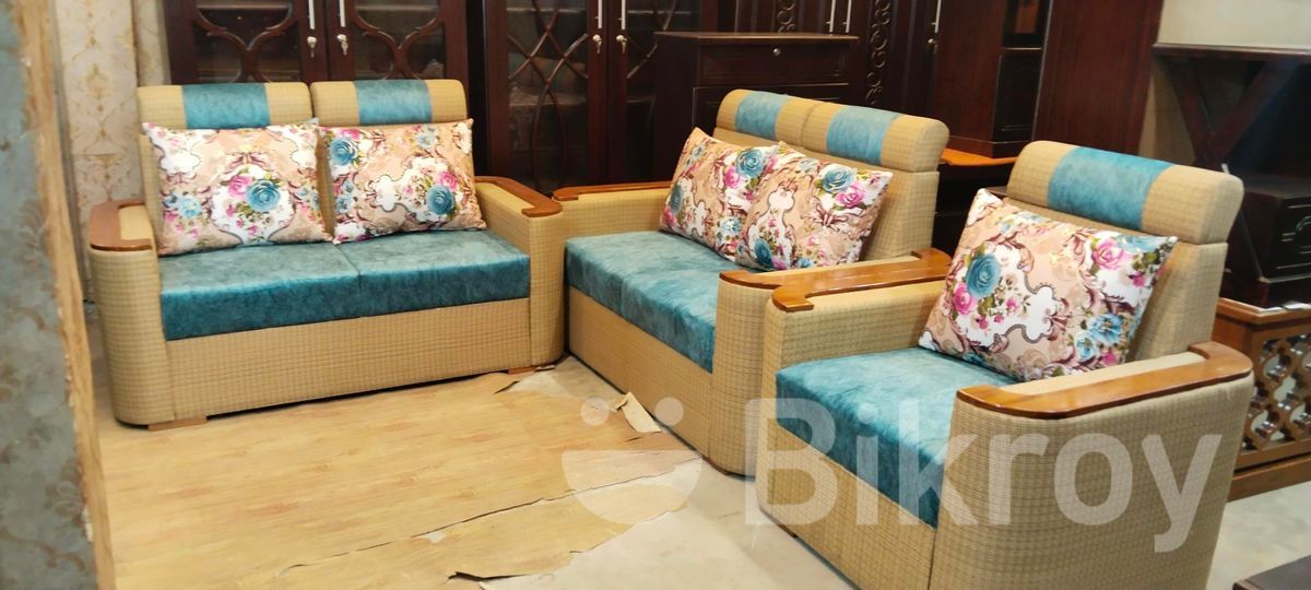 SOFA SET 5 BOX. M # 6377 for Sale in Mirpur | Bikroy