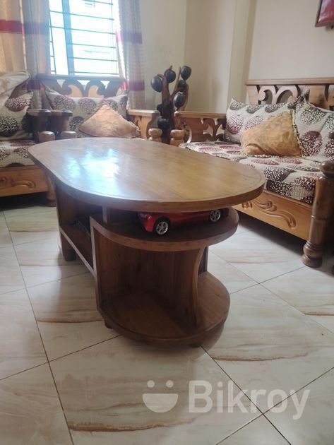 Sofa Set And A Side Table (wooden) for Sale in ECB Chattar | Bikroy