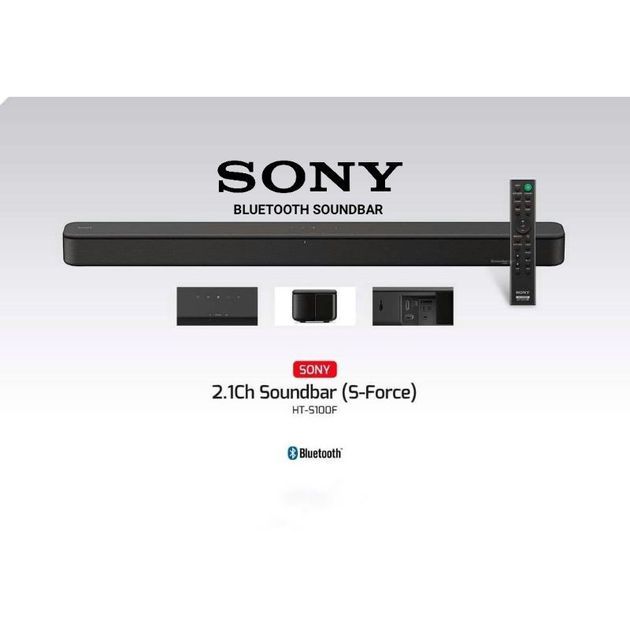 Sony HT-S100F Soundbar With Buit-in Subwoofer 120 Watt for Sale in ...