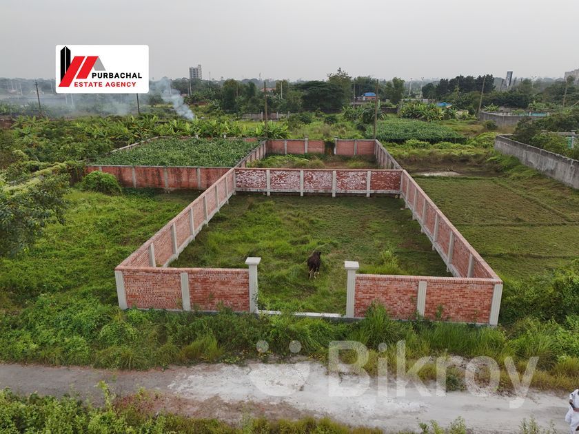 South face 3 Katha Near 100ft. in Sec# 25, Road# 311. - Purbachal | Bikroy