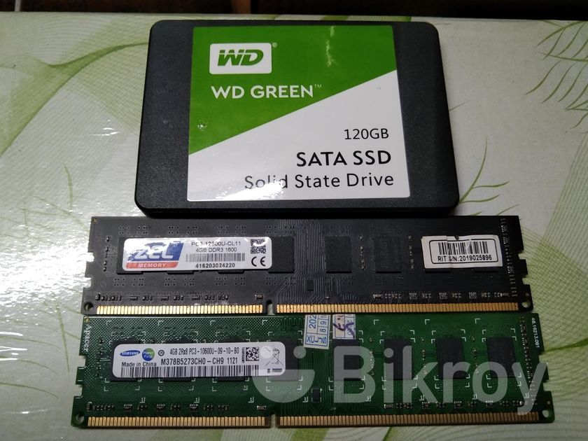 SSD and RAM Sell for Sale in Shaheb Bazar | Bikroy