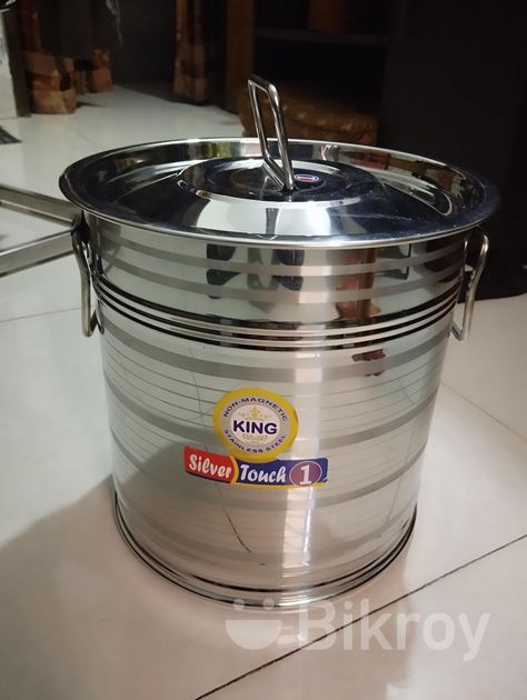 Stainless Steel Drum/স্টেইনলেস স্টিল ড্রাম for Sale in Uttara | Bikroy