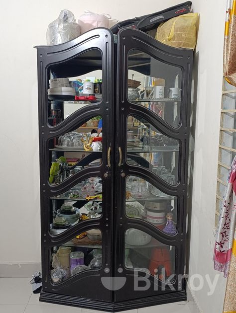 "সুন্দর গ্লাস শোকেস প্লেট, কাপ বা শো-পিস রাখার জন্য একদম পারফেক্ট!" for Sale in Savar | Bikroy