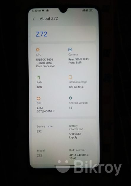 Symphony Z72 (Used) for Sale in Basundhara | Bikroy