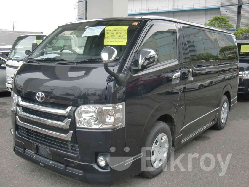 Toyota Hiace Super GL Black 2019 for Sale in Malibag | Bikroy