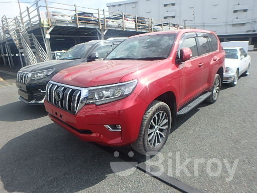 Toyota Prado Petrol TXL Red Color 2019 for Sale in Agrabad | Bikroy