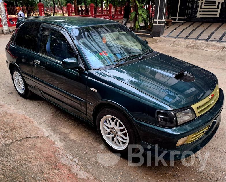 Toyota Starlet COLOR GREEN 1991 for Sale in Uttara | Bikroy