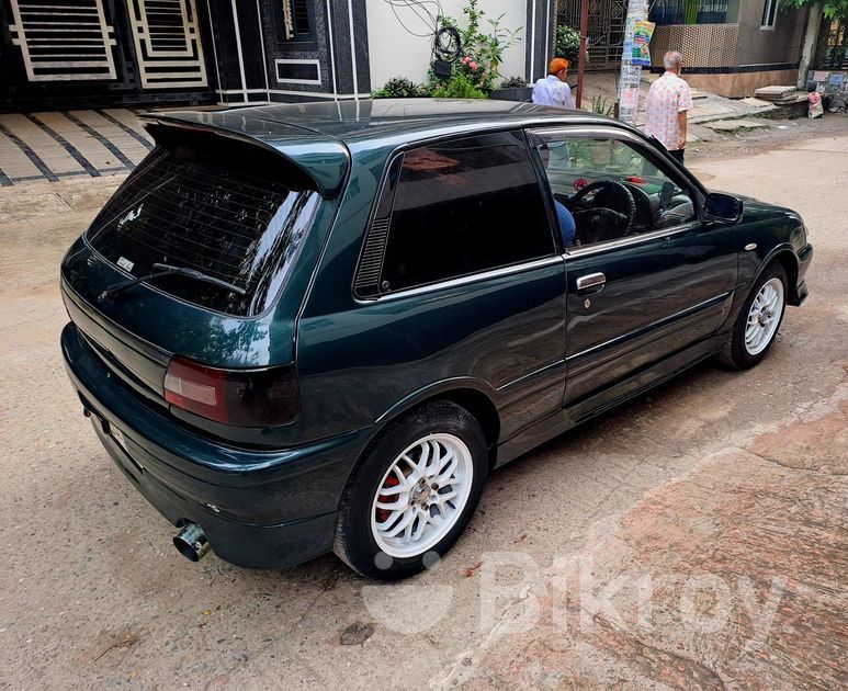 Toyota Starlet GREEN COLOR 1991 for Sale in Uttara | Bikroy