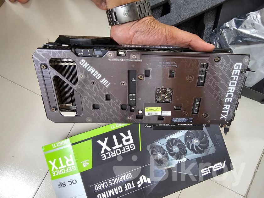 TUF GAMING ASUS BEST RTX 3060TI 8GB DDR6 HIGH GPU WARRANTY for Sale in ...