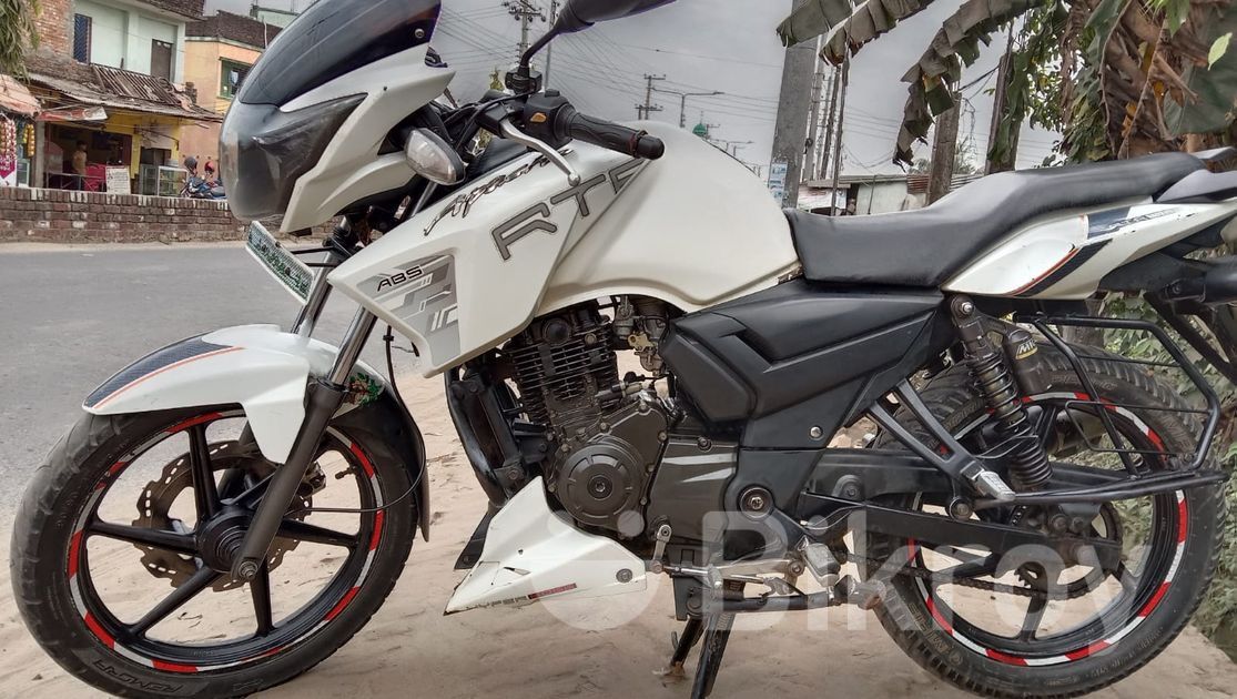 TVS Apache RTR white sd 2016 for Sale | Baizid | Bikroy