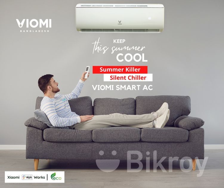 Viomi A2 1.5/1 Ton Non-Inverter Split Type Smart Air Conditioner (AC ...