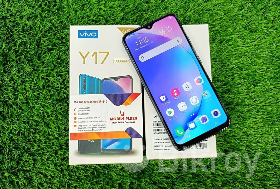 শেওড়াপাড়া এ Vivo Y17 8/256 GB NEW (New) বিক্রি