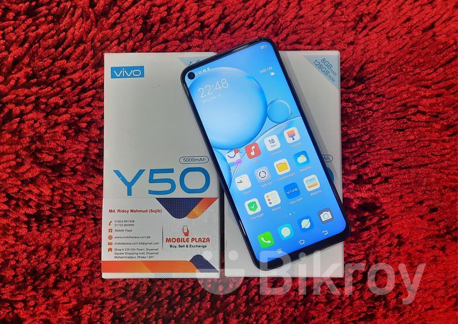 Vivo Y50 💢⭐ 8/256 GB ⭐💢 (New) for Sale in Mirpur | Bikroy