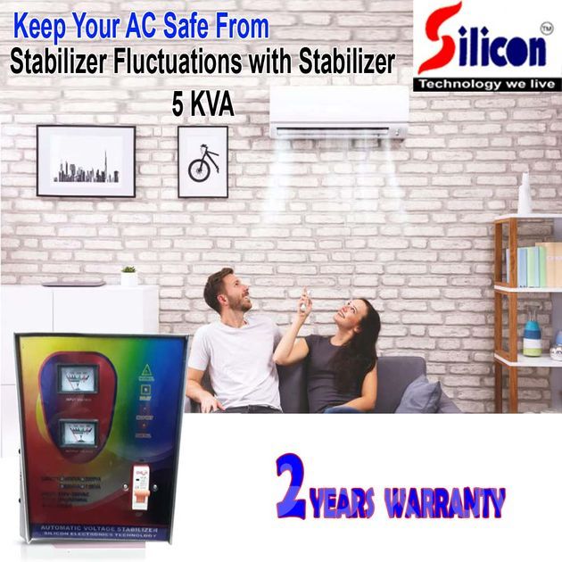VOLTAGE STABILIZER 5KVA (120V-280V) in Mohammadpur | Bikroy