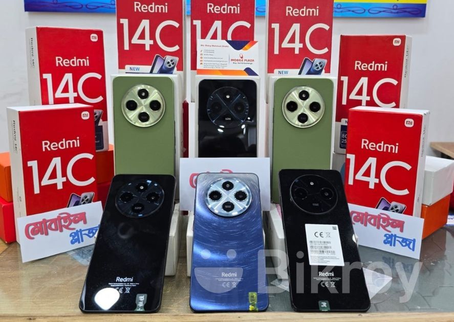 Xiaomi Redmi 14 c 8/256 মোবাইল প্লাজা (Brand New) for Sale in Shyamoli ...