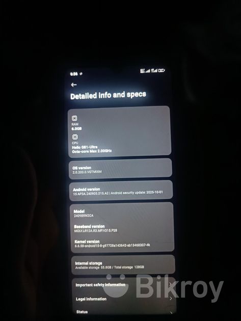 Xiaomi Redmi 14c (Used) for Sale in Jatrabari | Bikroy