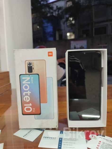 Xiaomi Redmi Note 10 Pro Full box- 6/128 (Used) for Sale in Mohammadpur | Bikroy