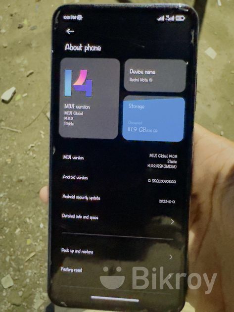 Xiaomi Redmi Note 10s (Used) for Sale in Netrokona | Bikroy