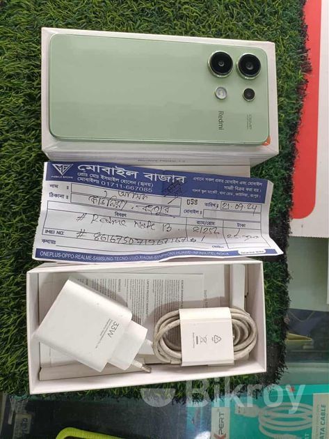 Xiaomi Redmi Note 13 8/256 Official (Used) for Sale in Tajhat | Bikroy