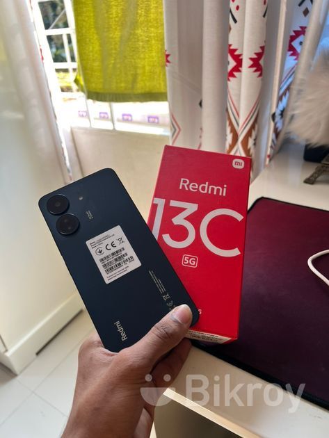 Xiaomi Redmi Note 13c 5G 8/256 Full Box (Used) for Sale in Savar | Bikroy