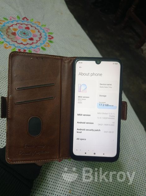Xiaomi Redmi Note 7 Pro 4 64gb (Used) for Sale in Lama Bazar | Bikroy