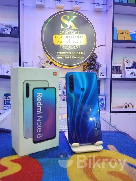 Xiaomi Redmi Note 8 full box-[6+128]Gb💥 (Used) for Sale in Gaibandha ...