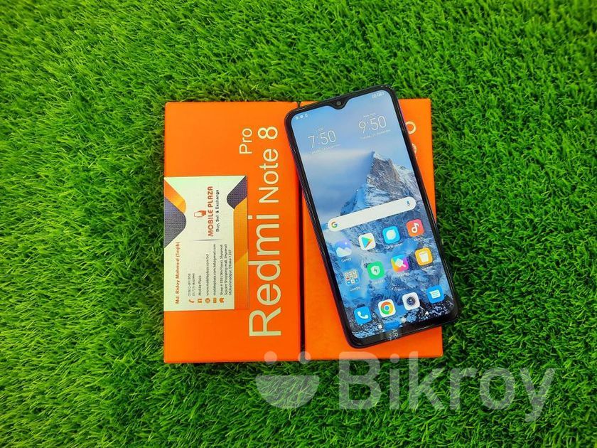 শ্যামলী এ Xiaomi Redmi Note 8 Pro 8/256 ফুল বক্স নতুন (New) বিক্রি