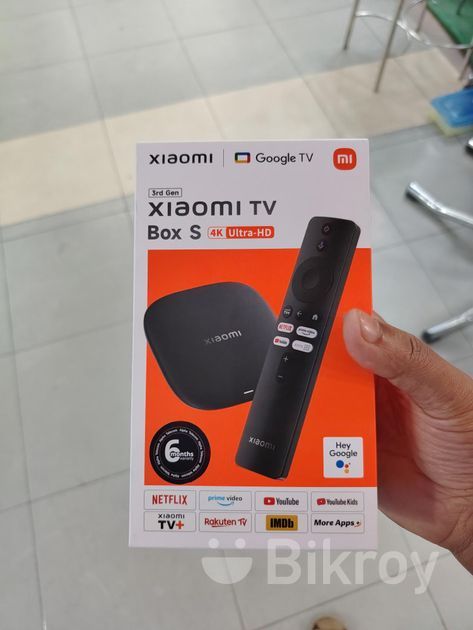 Xiaomi Tv Box S 3rd Gen 4k for Sale in Elephant Road | Bikroy