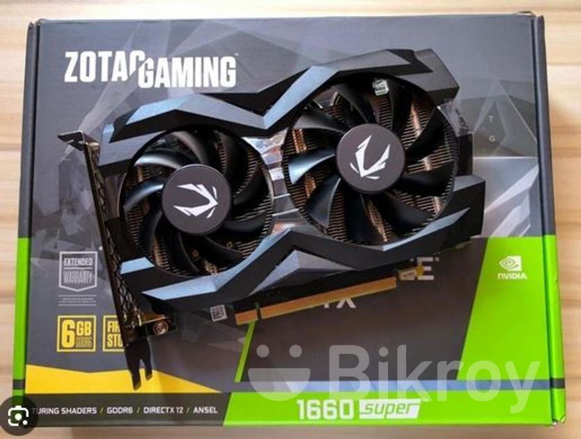 Zotac Gtx 1660 Super Fresh Condition Graphics Card for Sale in ...