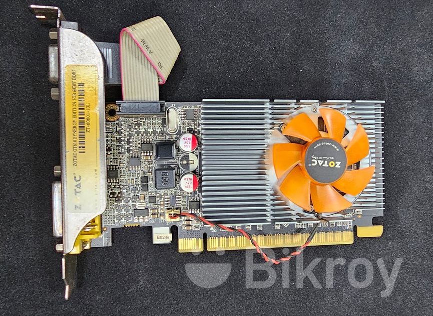 ZOTAC Synergy Edition GeForce GT 610 2GB DDR3 Graphics Card for Sale in ...